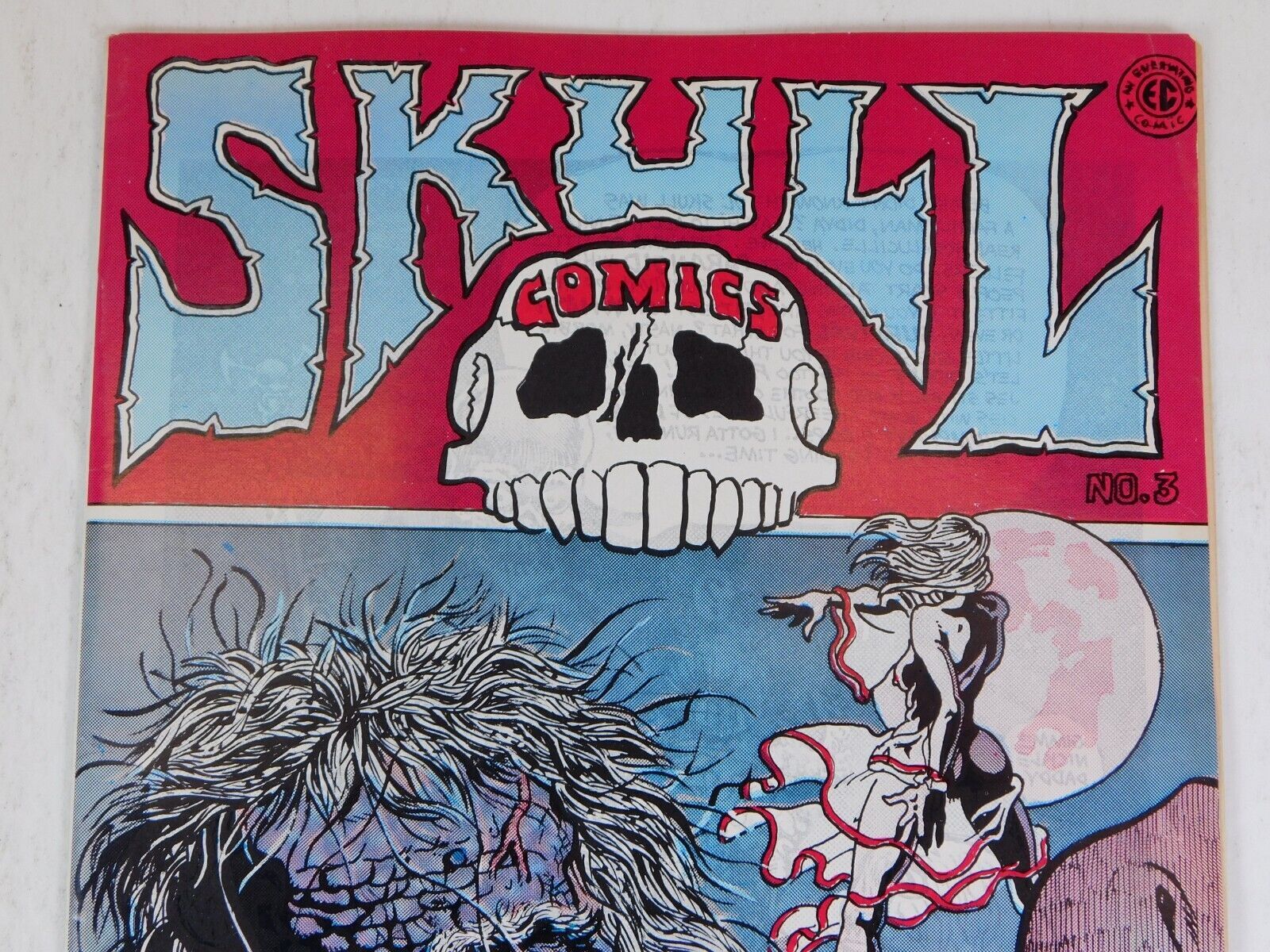 Skull #3 Underground Comic - R Corben Color Error Misprint Comix ...