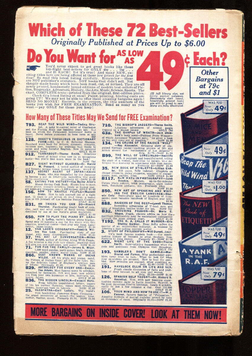 Detective Novels--Oct 1942--Murder Never Dies--Candid Camera Kid--Pulp ...