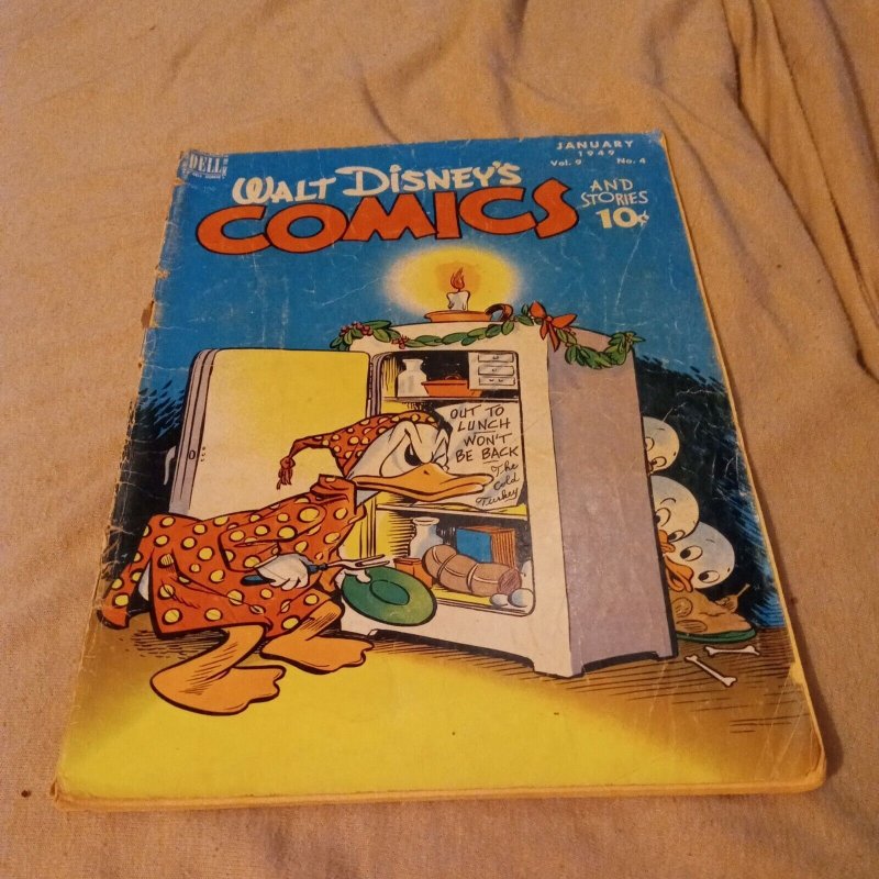 Walt Disney's Comics And Stories #100-1949 Donald Duck Carl Barks Art ...