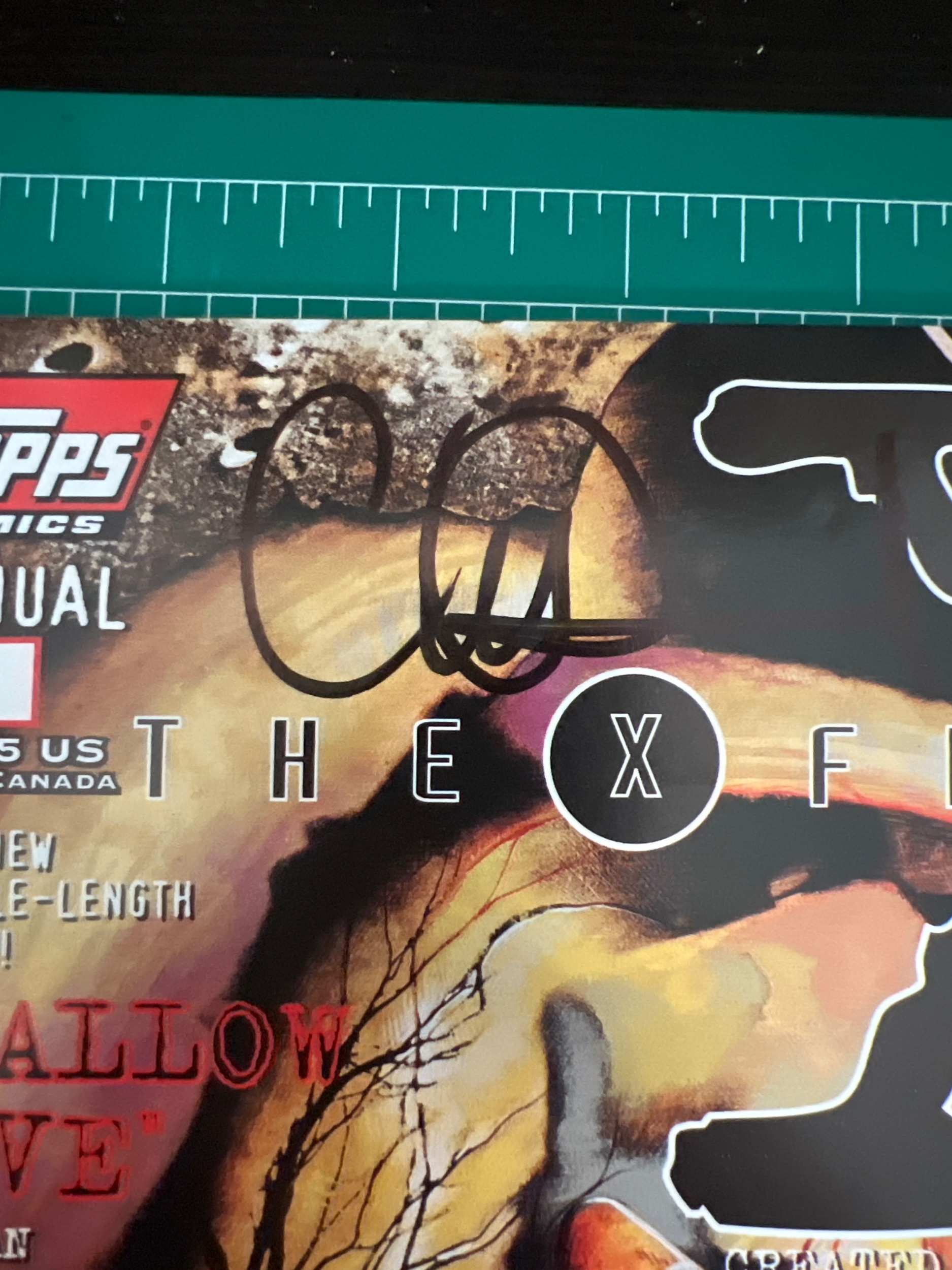 X-Files Annual #1 (1995) signed by Charles Adlard 393/1500 Dynamic ...