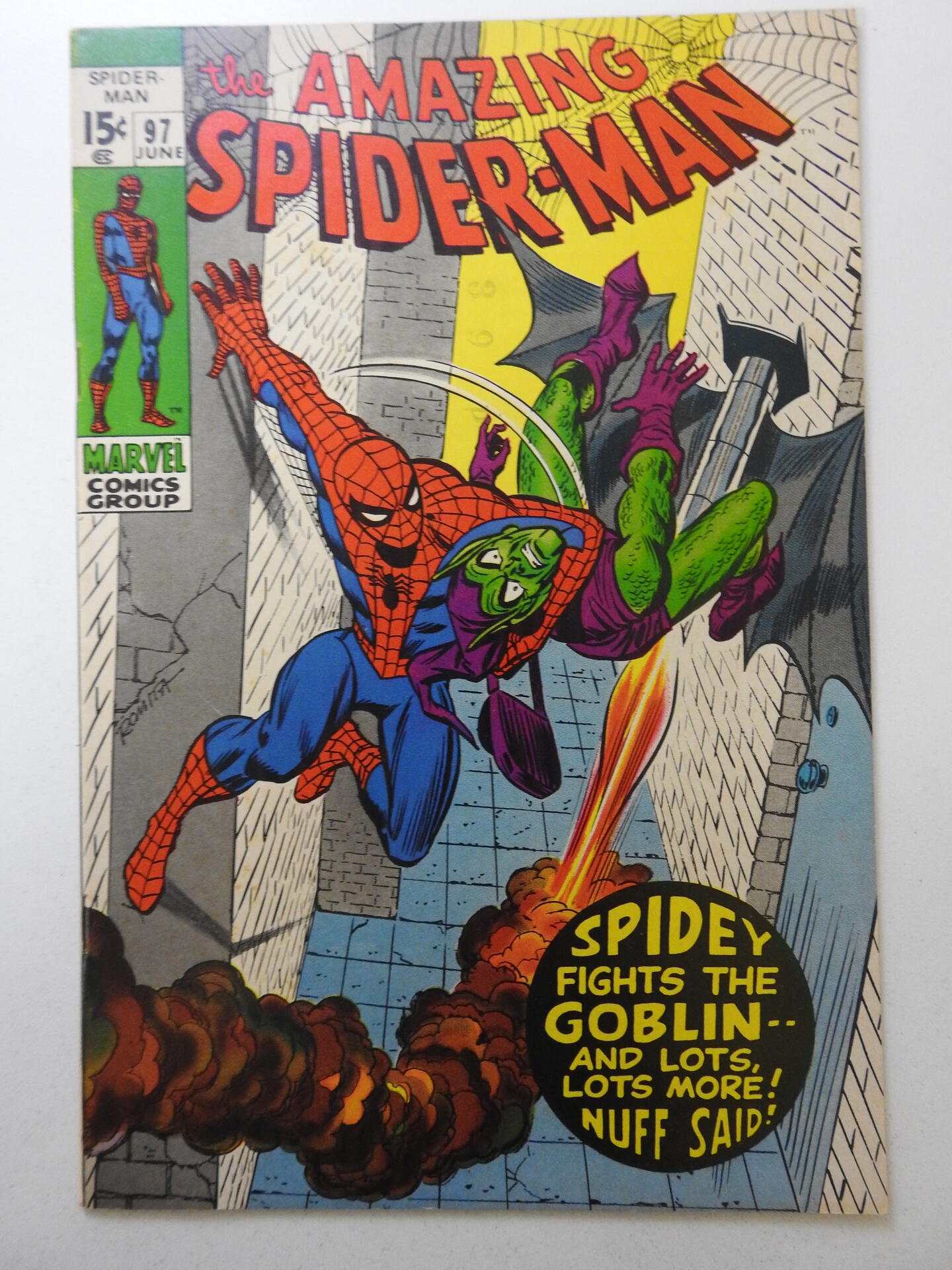 The Amazing Spider-Man #97 (1971) "In The Grip of The Goblin ...