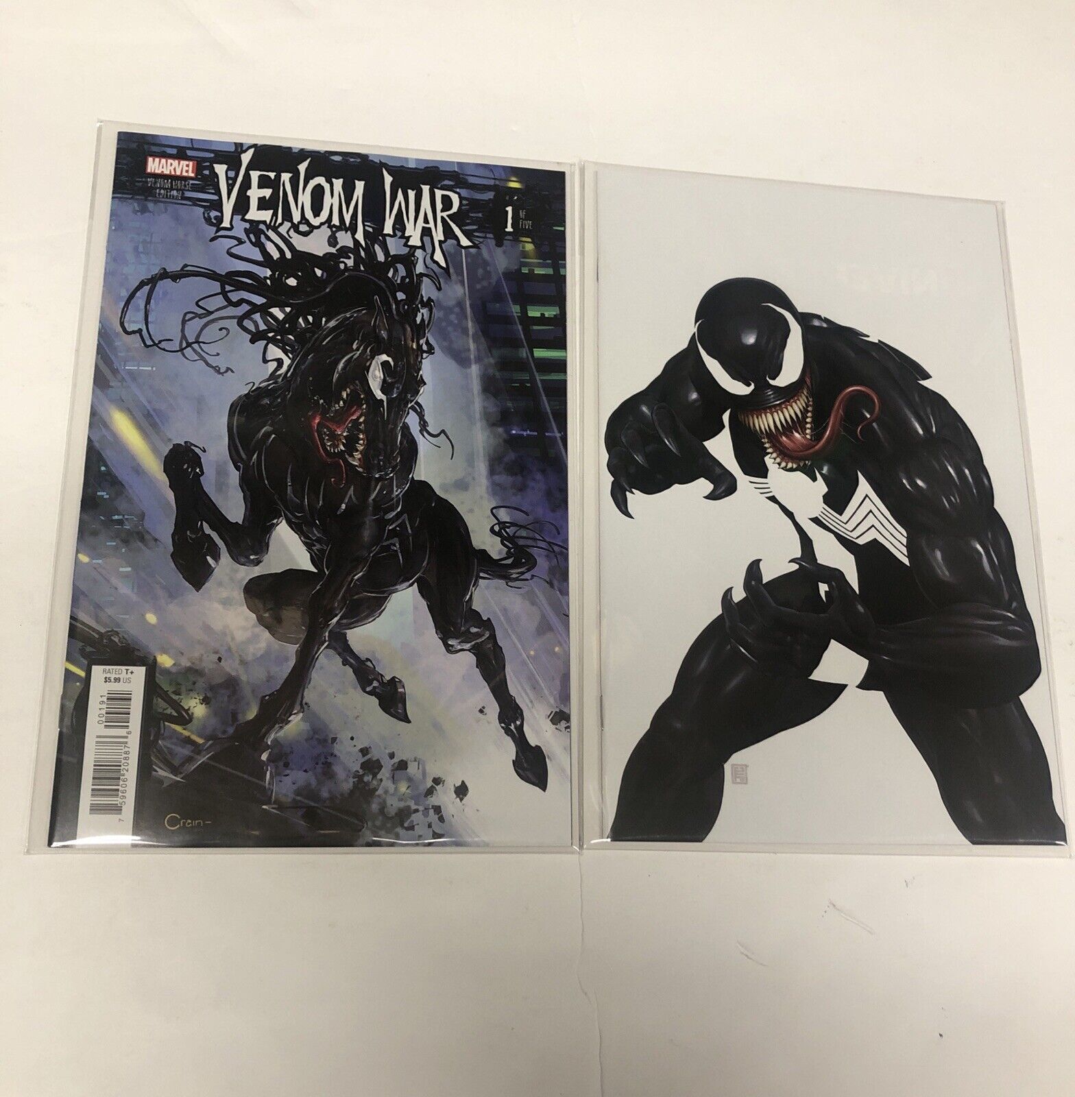 Venom War #1 (2024) 8 Issue Set • Main Cover + 7 Variants • Marvel • Al ...