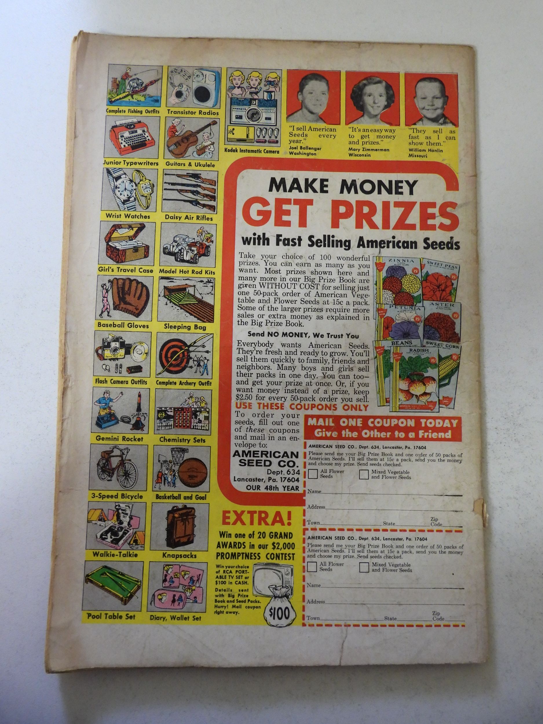 Action Comics #335 (1966) GD Condition moisture stains, 1/4" spine ...