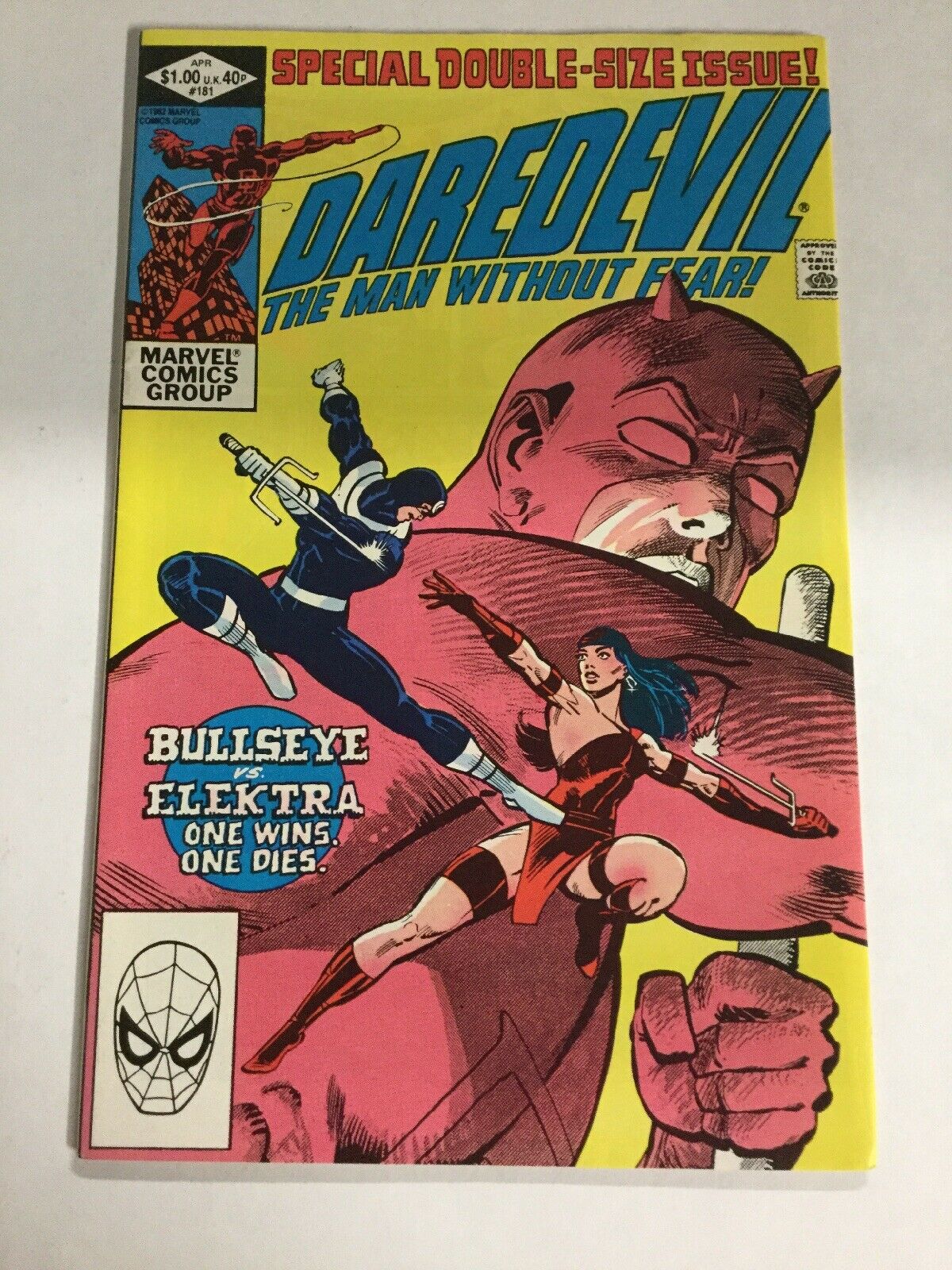 Daredevil 181 Nm Near Mint Marvel Comics | Comic Books - Copper Age ...