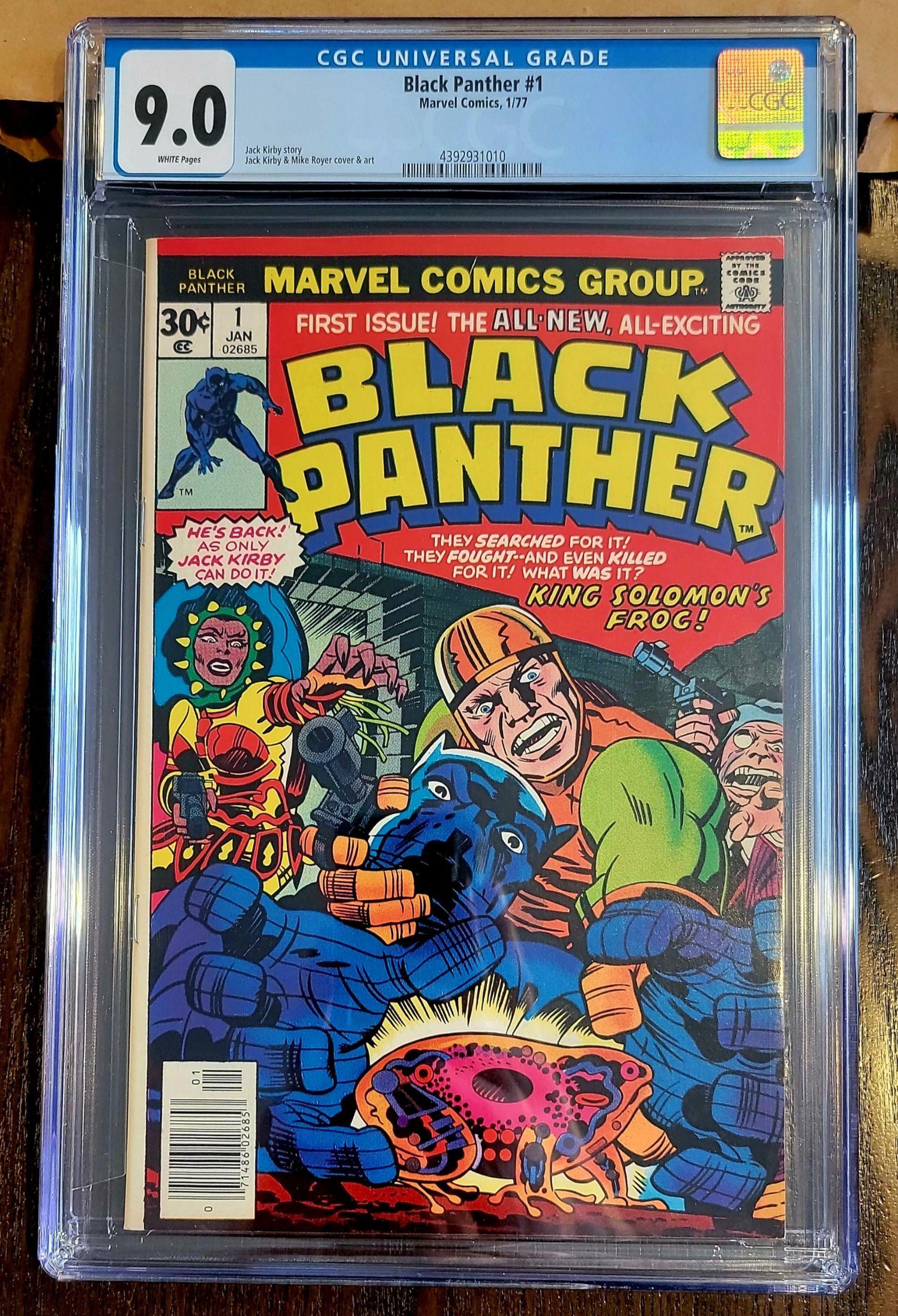 BLACK PANTHER #1 (1977) 1st issue solo series JACK KIRBY | Comic Books ...
