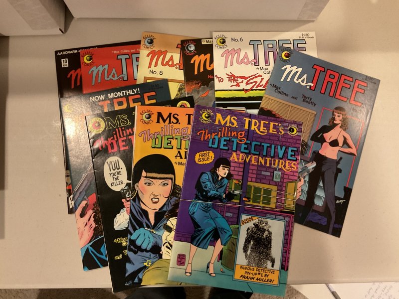 Ms. Tree Complete Set 1-50 plus 2 specials! 1983-1989 Pinups by Miller ...