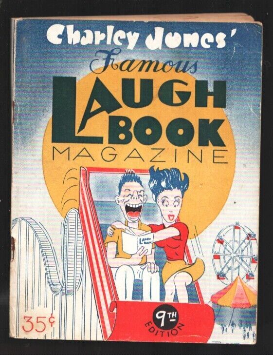 Charley Jones' Famous Laugh Book Magazine #9 9/1947-Cartoons-gags-jokes ...