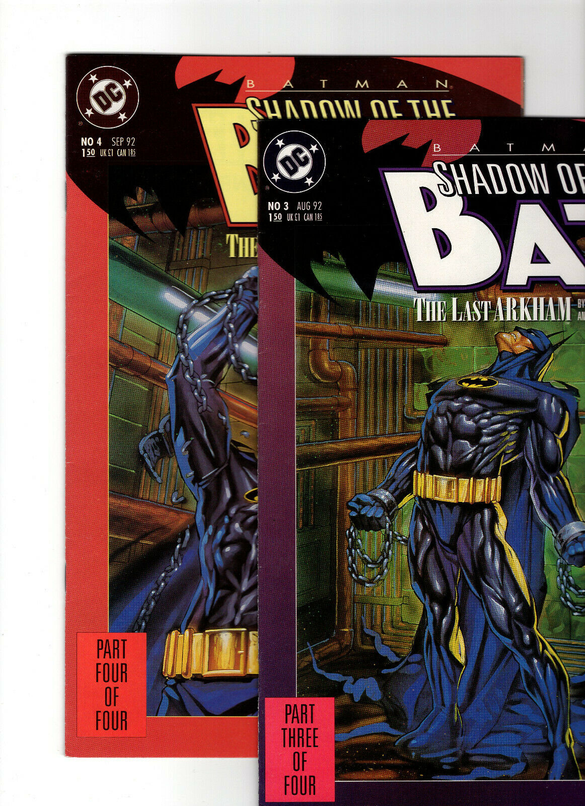 Batman: Shadow of the Bat #3 and #4 (DC Comics, 1992) | Comic Books ...