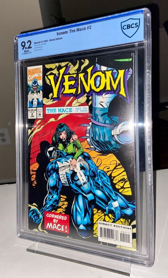 Venom: The Mace #2 - Venom has epic battle with Mace! CBCS 9.2 - New ...
