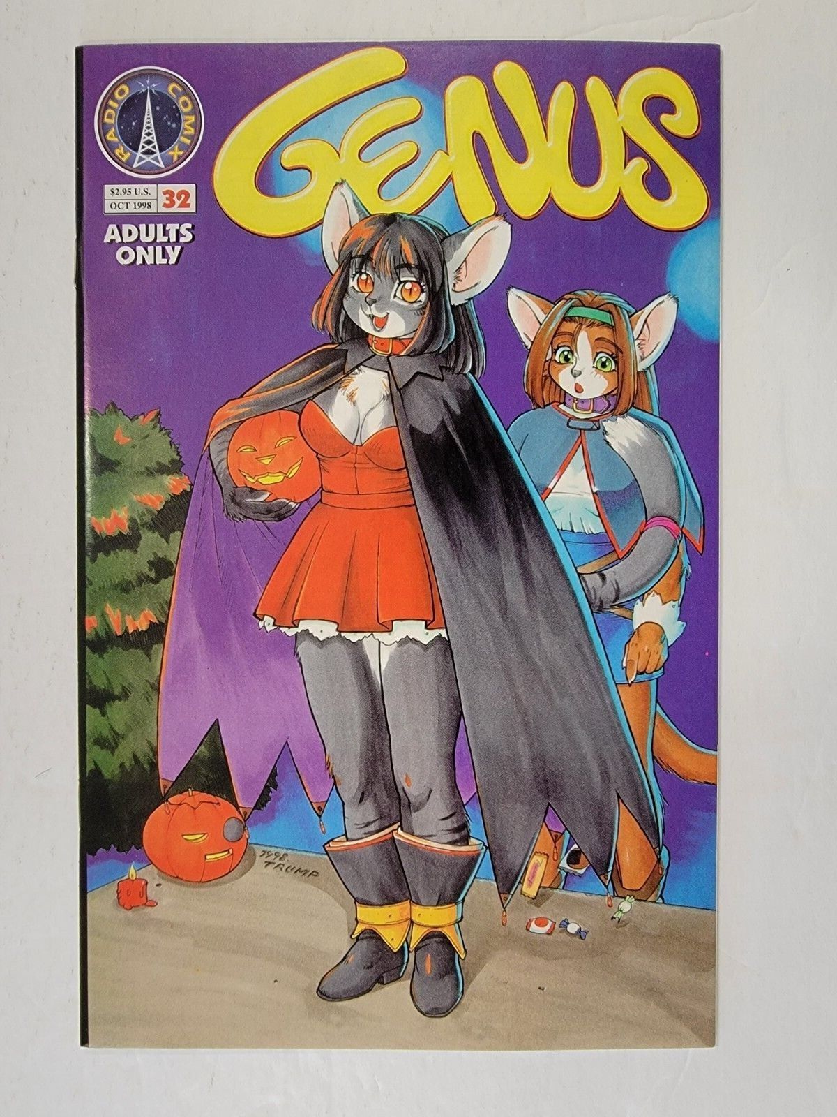 Genus(Radio/Sin Factory 1997) 32, 34! 2 books total! SCARCE, high grade ...