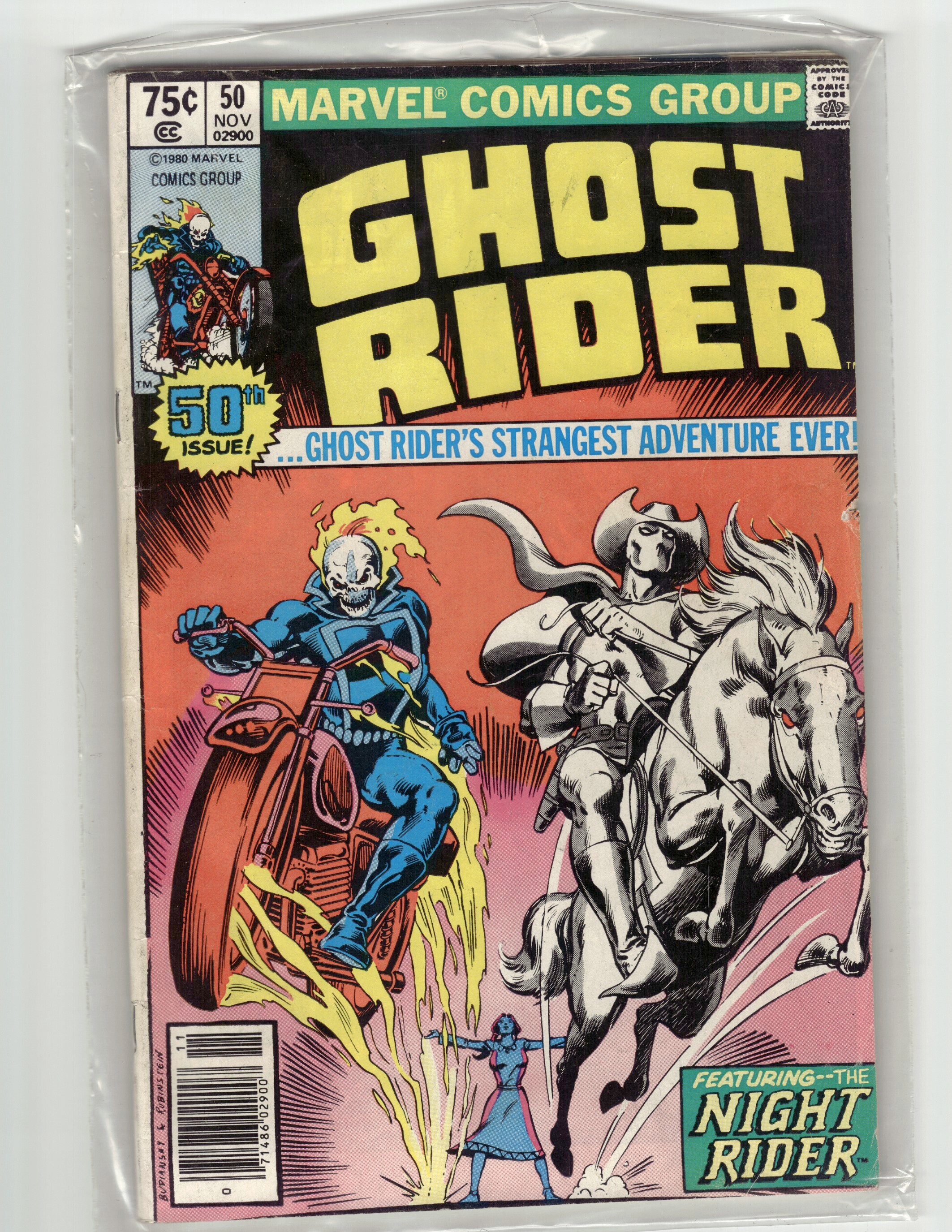 Ghost Rider #50 (1980) Ghost Rider | Comic Books - Bronze Age, Marvel ...