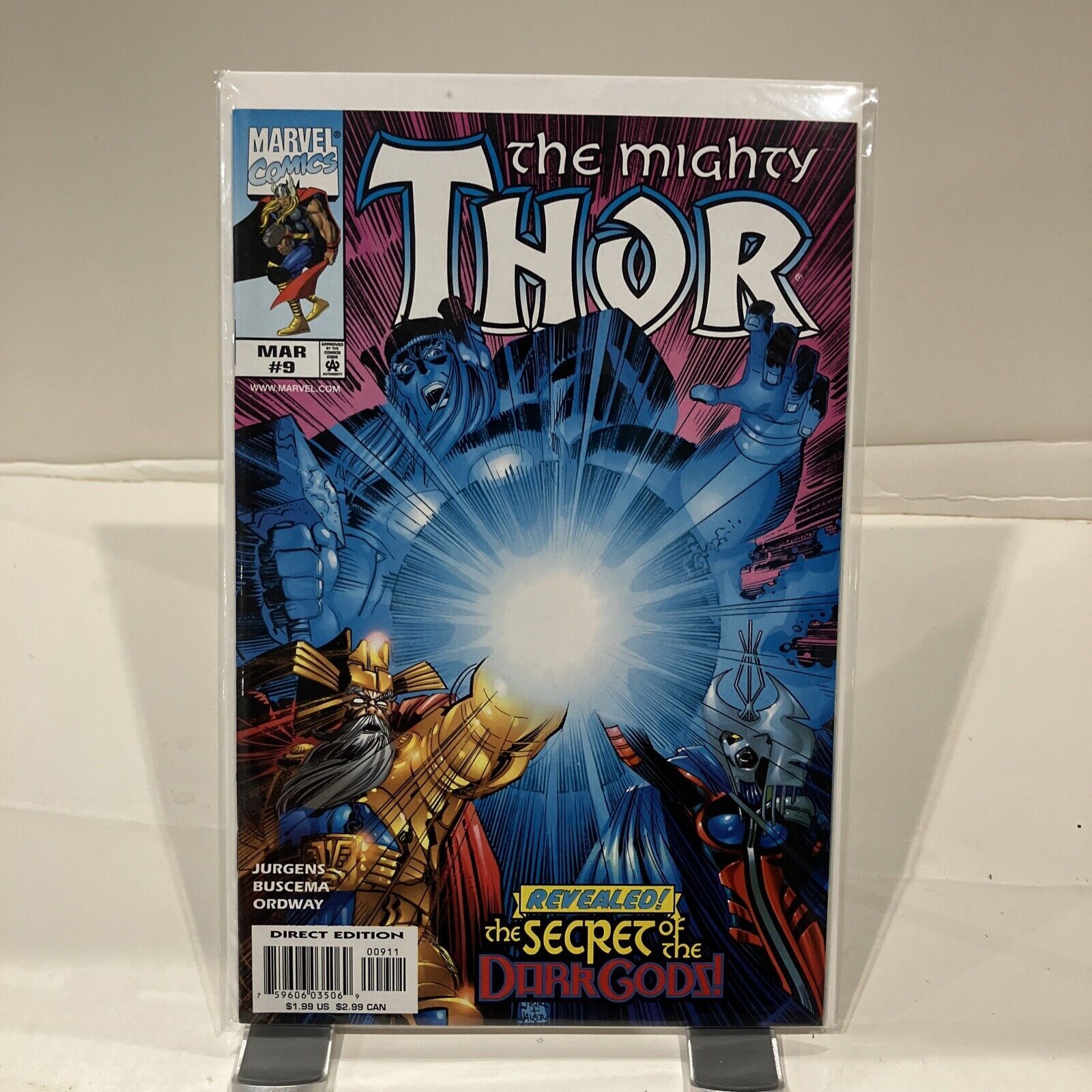 The Mighty Thor #9 Volume 2 Secret Dark Gods Marvel Comics Comic ...