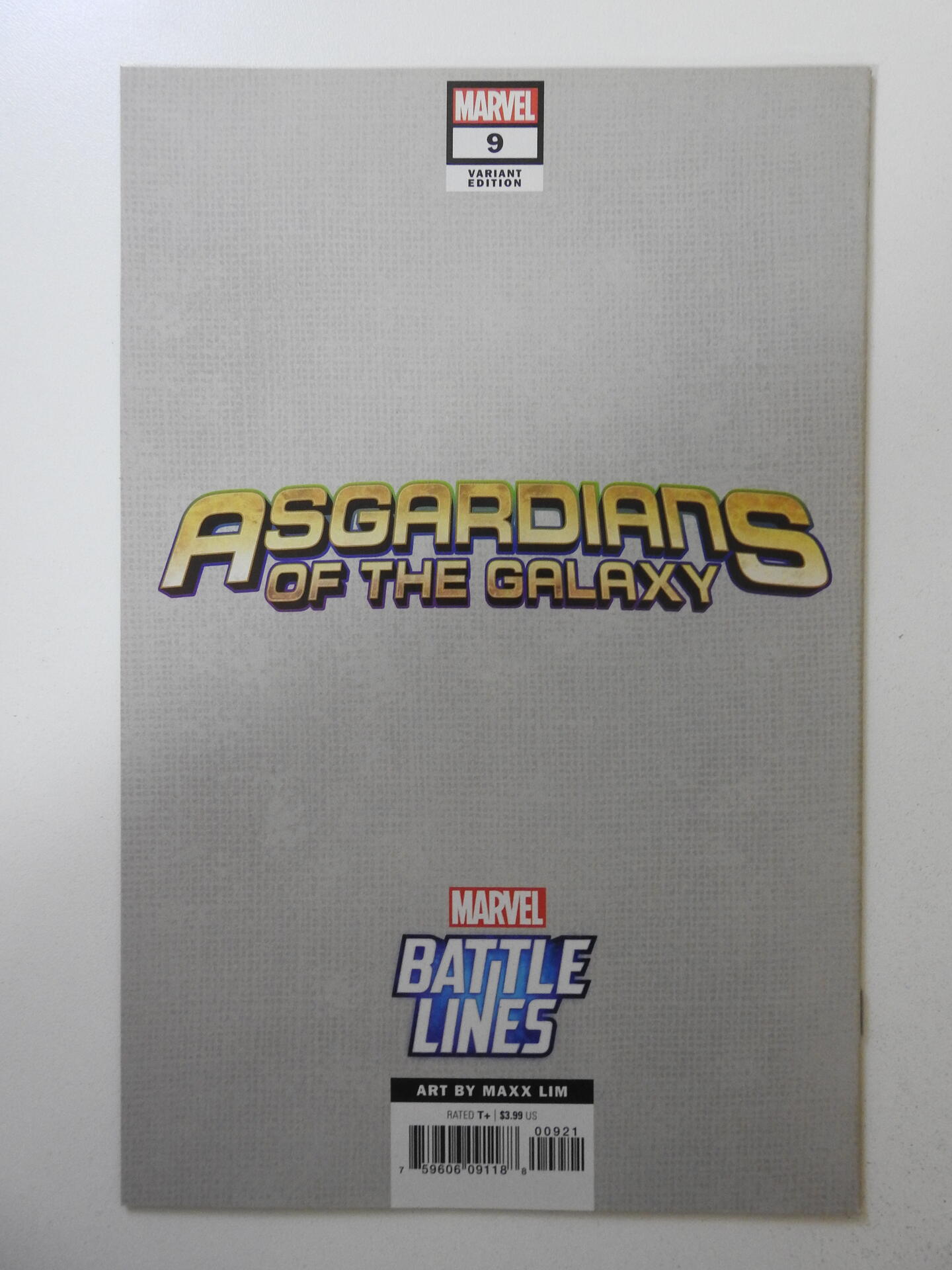 Asgardians of the Galaxy #9 Maxx Lim 'Battle Lines' Variant (2019 ...
