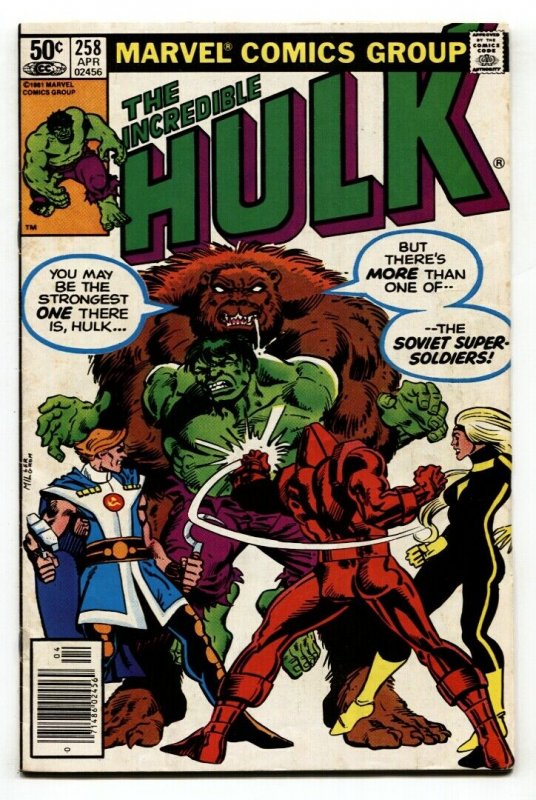 Incredible Hulk #258 1st appearance URSA MAJOR comic book | Comic Books ...