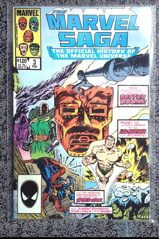 The Marvel Saga The Official History Of The Marvel Universe 3 1986