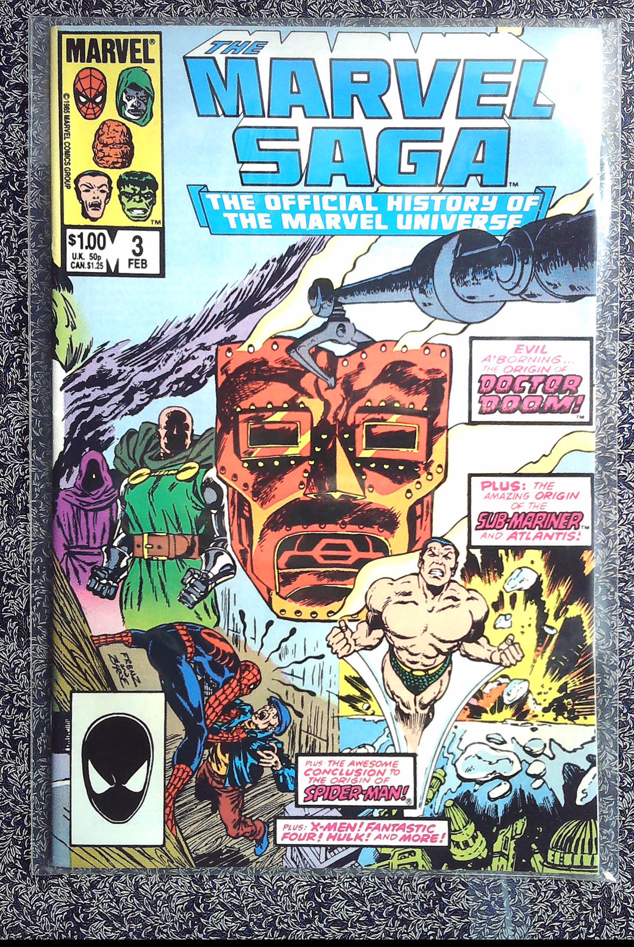 The Marvel Saga The Official History of the Marvel Universe #3 (1986 ...
