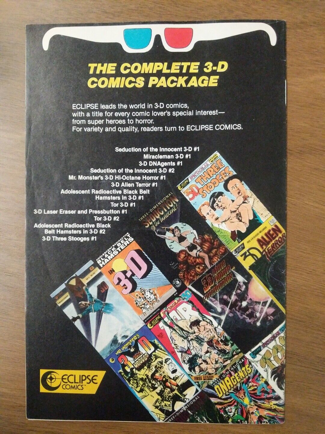 3D Three Stooges #1 VF- 1986 Eclipse Comics C111A | Comic Books - Copper Age, Eclipse, Three ...