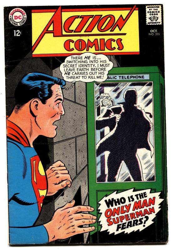 Superman Telephone Booth Comics