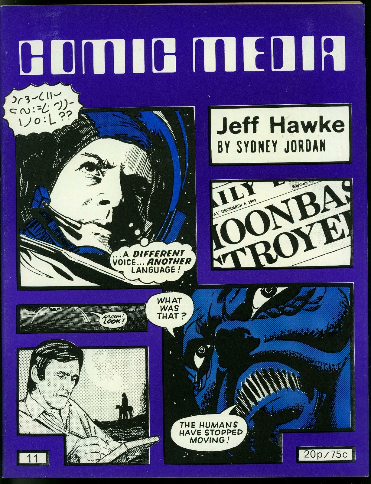 Comic Media #11 1973- British Fanzine- Eisner- Dave Gibbons FN | Comic ...