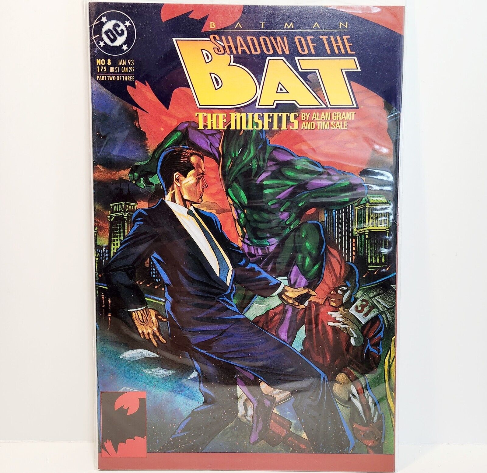 1993 DC Comics Batman Shadow of the Bat #8 Comic Book Vintage The ...