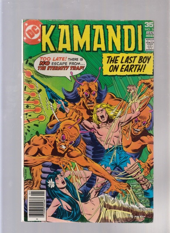 Kamandi, The Last Boy On Earth #54 - Al Milgrom Cover Art! (4.0) 1977/ ...