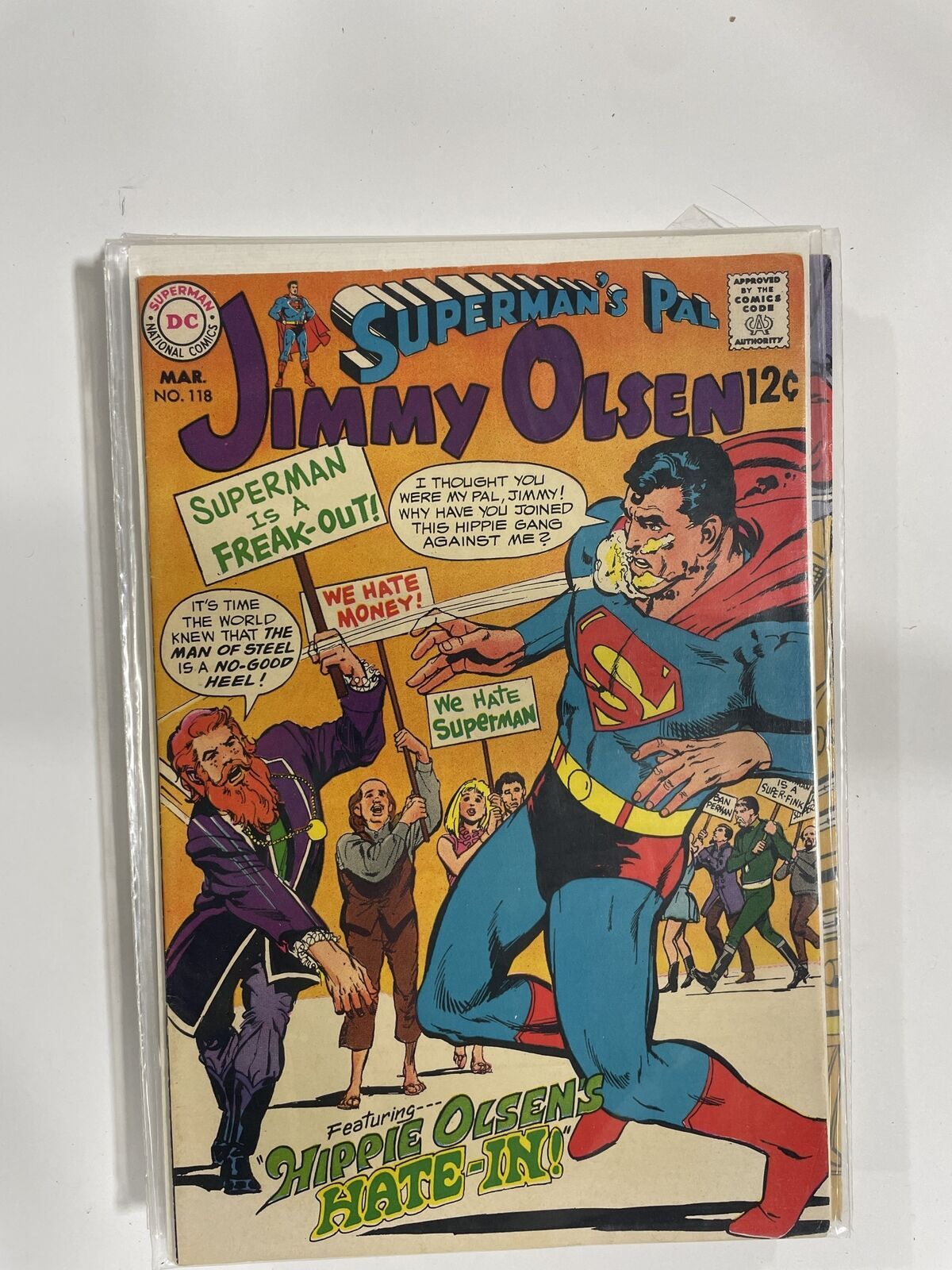Superman's Pal, Jimmy Olsen #118 (1969) Jimmy Olsen FN10B245 FINE FN 6. ...