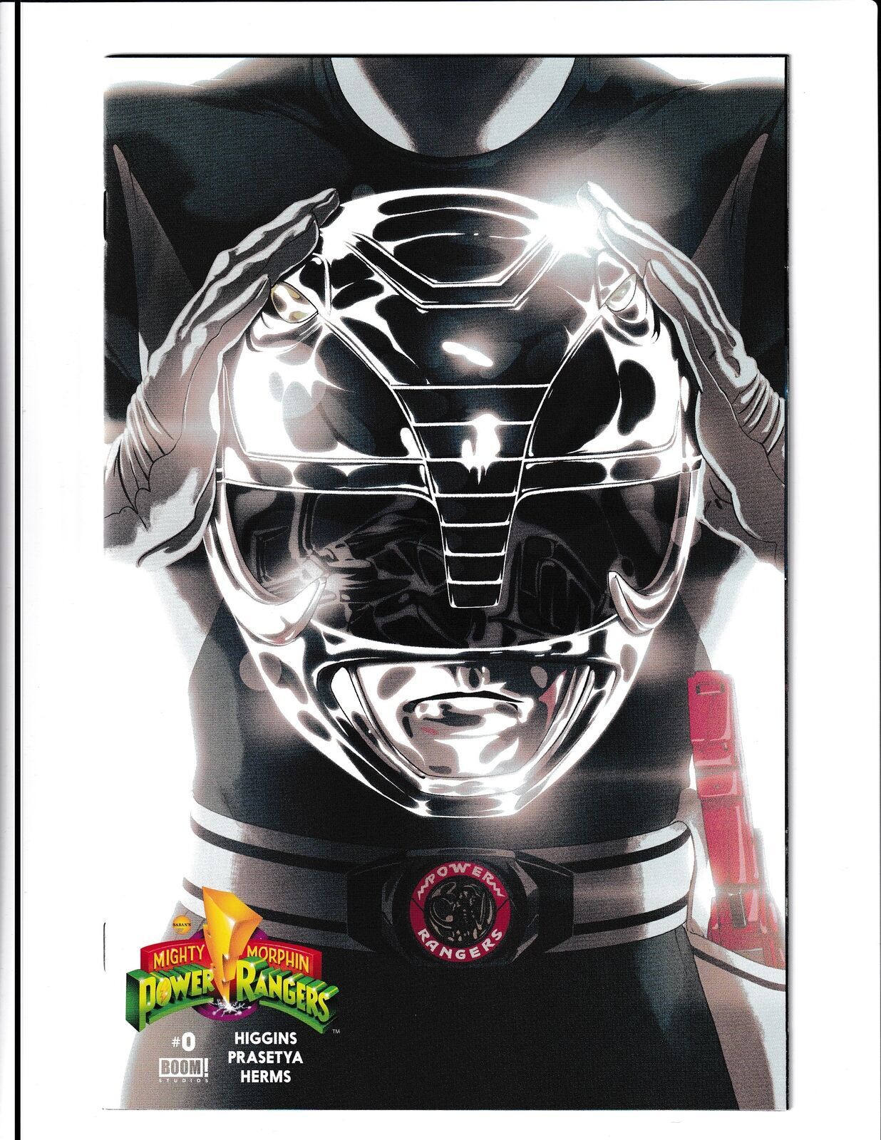 Mighty Morphin Power Rangers #0B (2016) Black Power Ranger Boom Comics ...