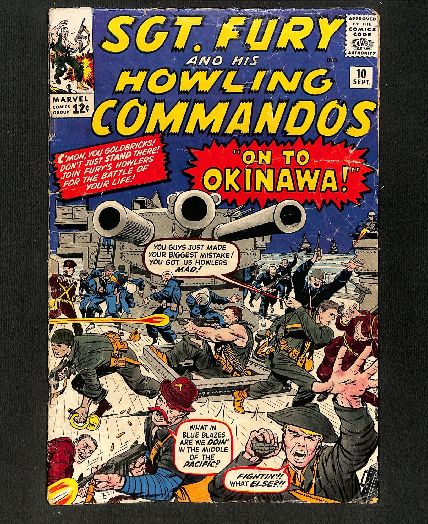 Sgt. Fury and His Howling Commandos #10 On to Okinawa! | Full Runs ...