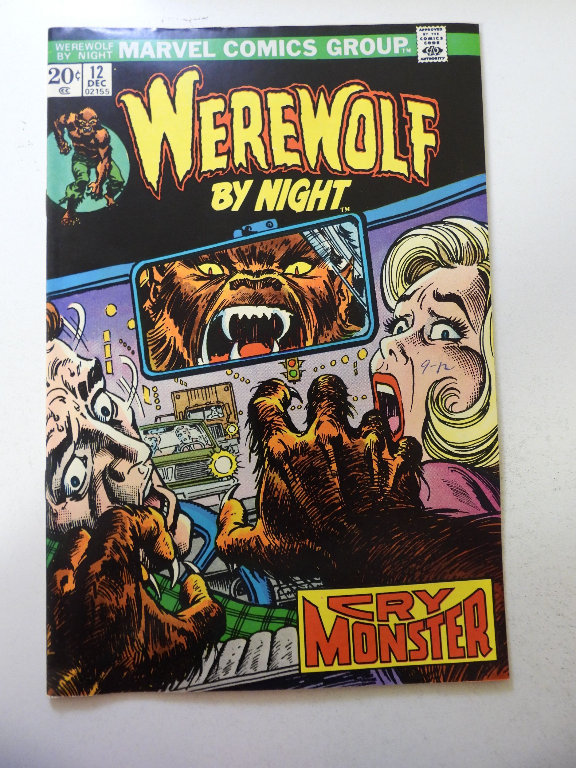 Werewolf by Night #12 FN Condition | Comic Books - Bronze Age, Marvel ...