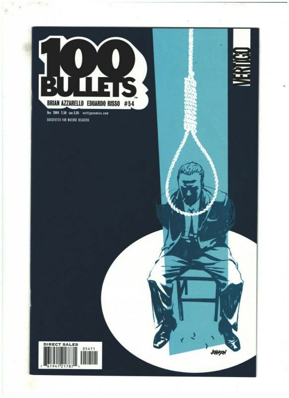 100 Bullets #54 NM- 9.2 Vertigo Comics 2004 Brian Azzarello & Eduardo ...