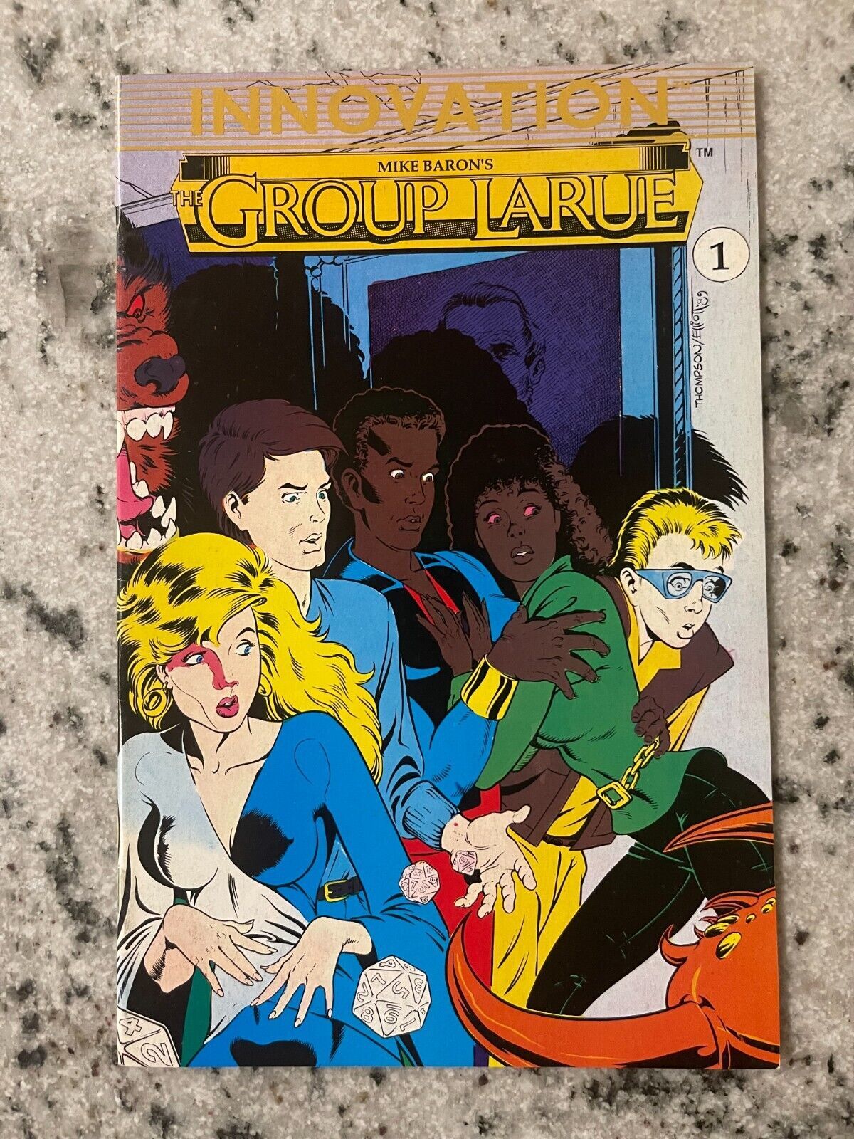 The Group LaRue # 1 NM Innovation Comic Book Mike Baron Series Issue ...