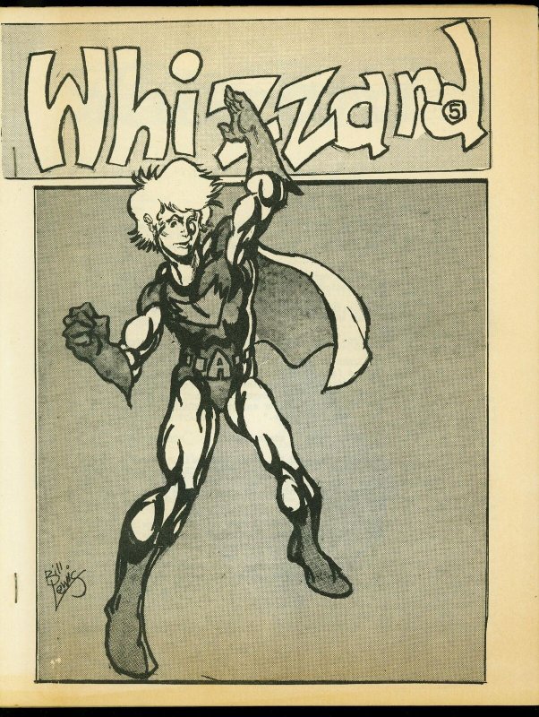 Whizzard Fanzine #5 1975- Atlas/Seaboard comics- Spider Pulp checklist ...