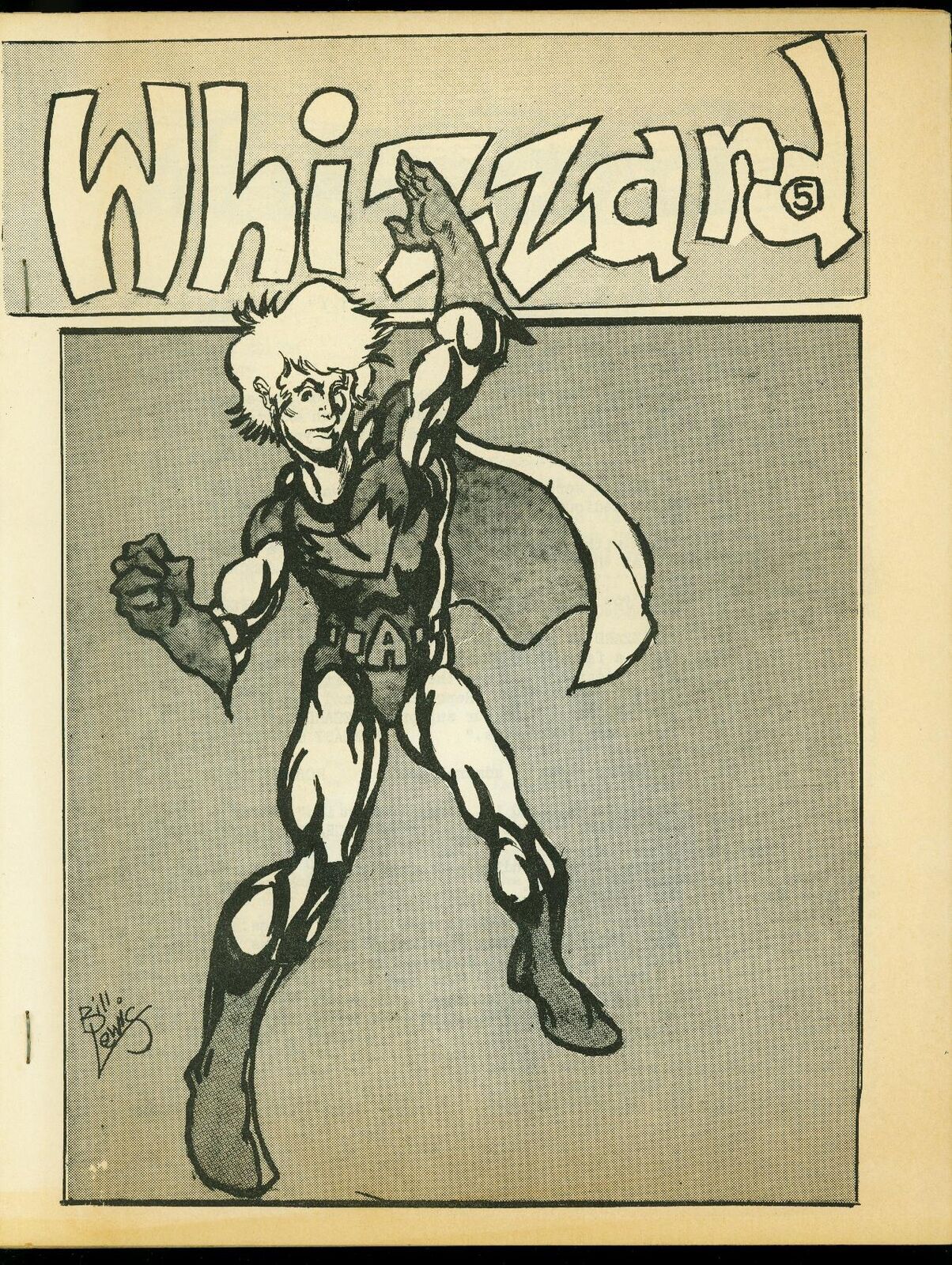 Whizzard Fanzine #5 1975- Atlas/Seaboard comics- Spider Pulp checklist ...
