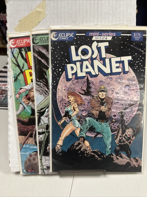 Eclipse Comics Lost Planet Mini-Series #1-#3 | Comic Books - Copper Age ...