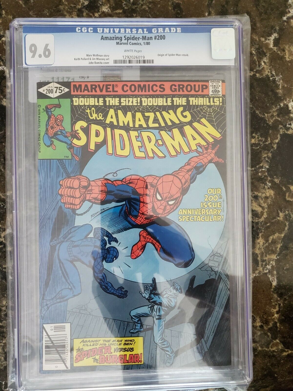 The Amazing Spider-Man #200 (Marvel, 1980) CGC NM+ 9.6 White pages ...