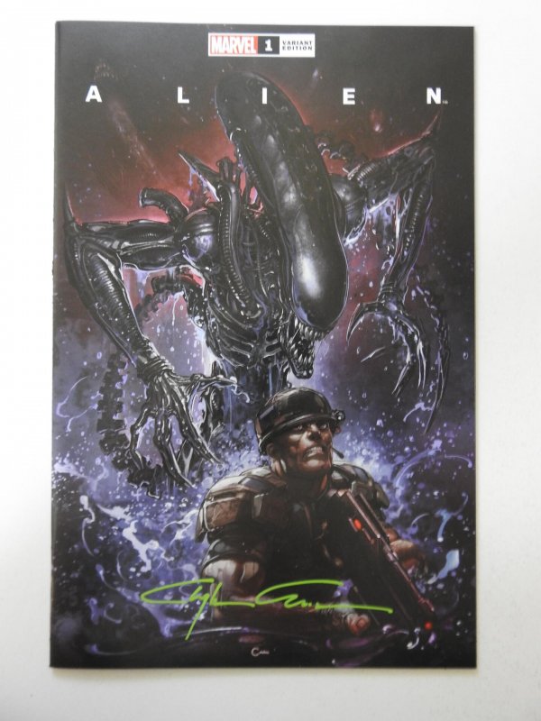 Alien #1 Variant Edition Signed by Clayton Crain W/ Certificate of ...