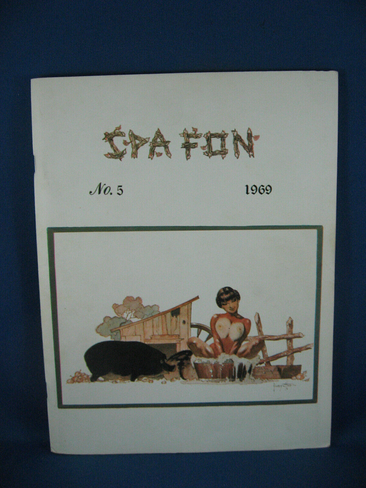 SPA FON 5 VF Frazetta Wrightson Fanzine 1969 Nice | Comic Books ...