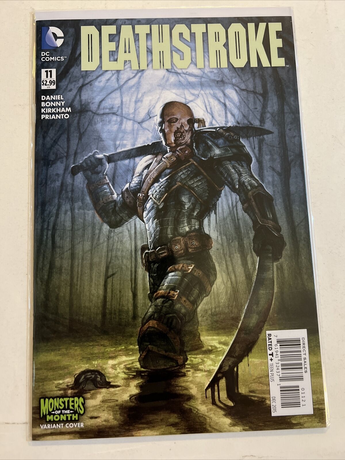 Deathstroke #11 Monsters of the Month Variant Cover Jason (DC) | Comic ...