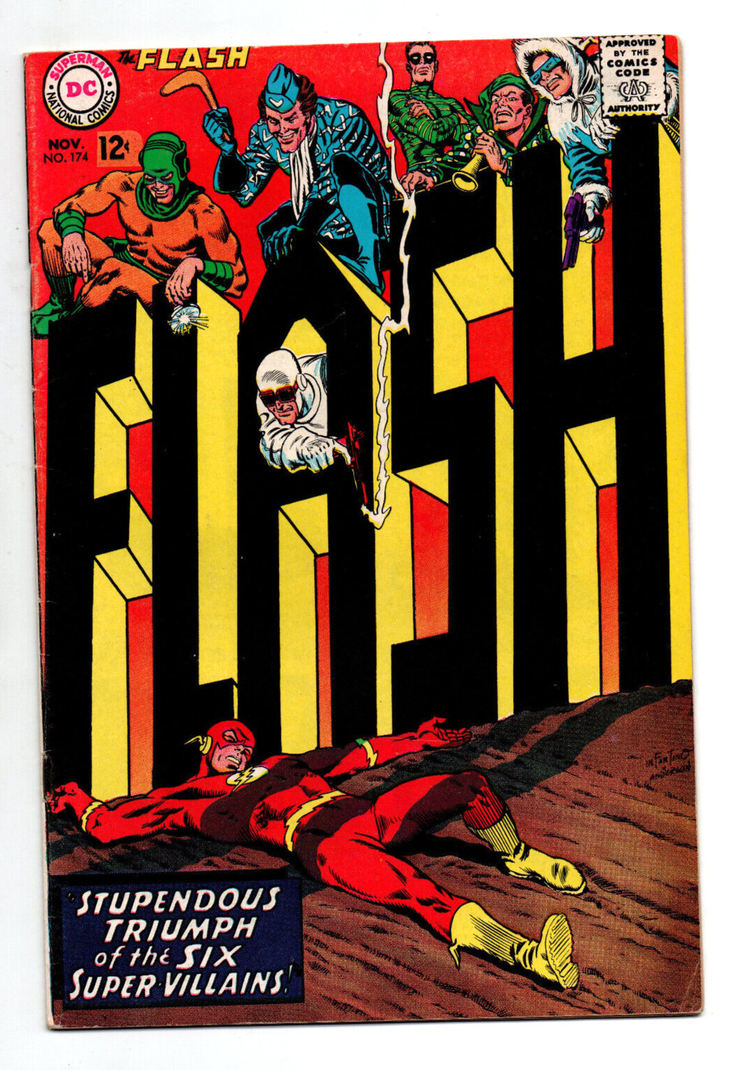 The Flash #174 - Rogues Gallery - 1967 - FN | Comic Books - Silver Age ...