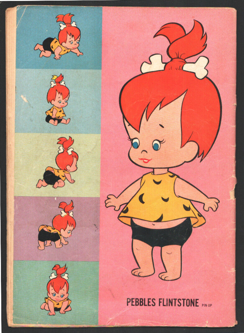 Pebbles Flinstone #1 1963-1st issue-Dinosaur cover-early Pebbles ...
