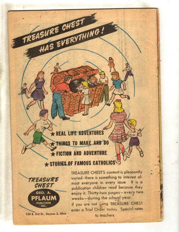Treasure Chest Of Fun & Facts Vol. # 3 # 4 VG Golden Age Comic Book ...
