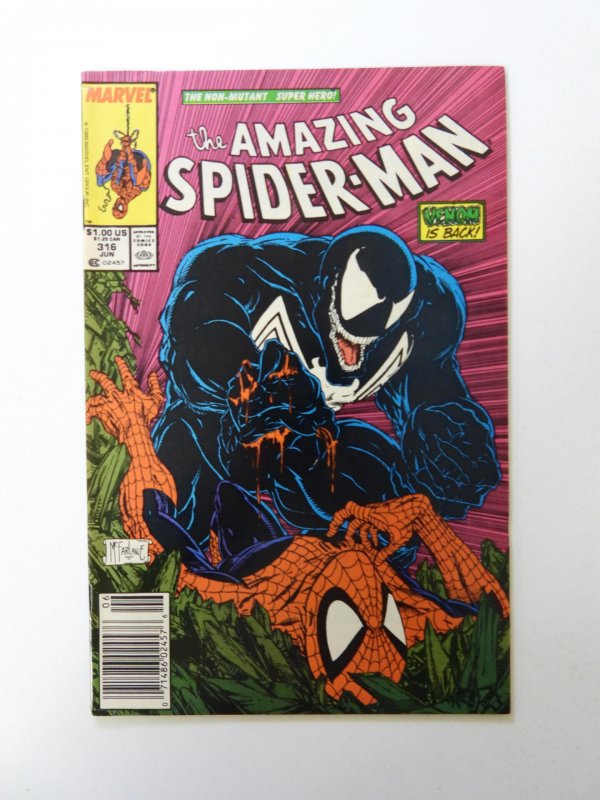 The Amazing Spider-Man #316 Newsstand Edition (1989) VF- condition ...