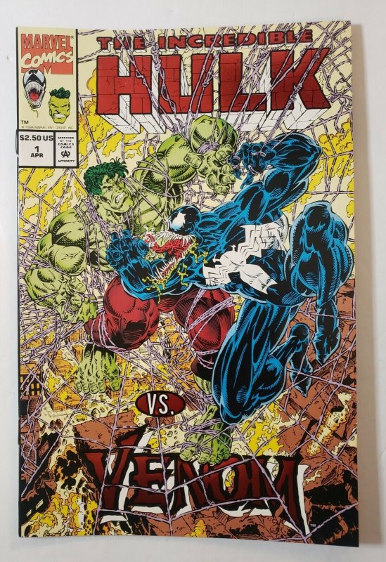 Incredible Hulk Vs. Venom #1 Foil Embossed Cover. Battle Of Hulk Vs ... Incredible Hulk Vs. Venom #1 Foil Embossed Cover. Battle Of Hulk Vs ...