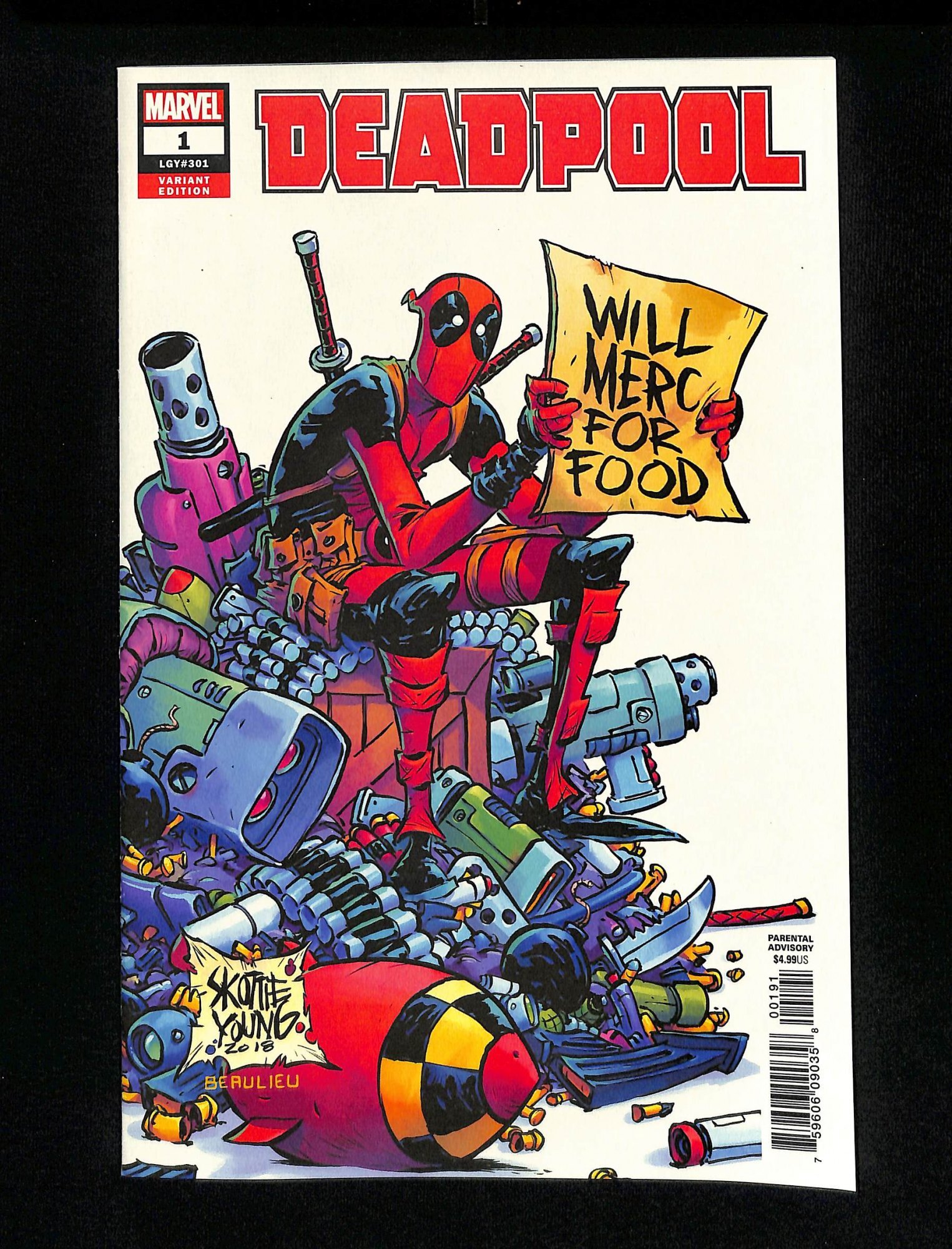Deadpool (2018) #1 Skottie Young Variant | Comic Books - Modern Age, Marvel, Deadpool, Superhero ...