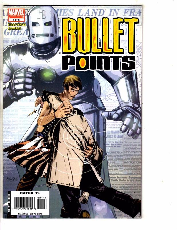 5 Marvel Comics Bullet Points 1 Spider-Man 1 Zombie 1 Sentry 8 X-Men 6 ...
