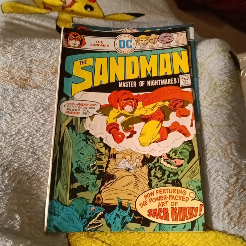 Sandman #1 KEY 2 3 4 5 6 COMPLETE SERIES lot run SET! DC Comics 1974 ...