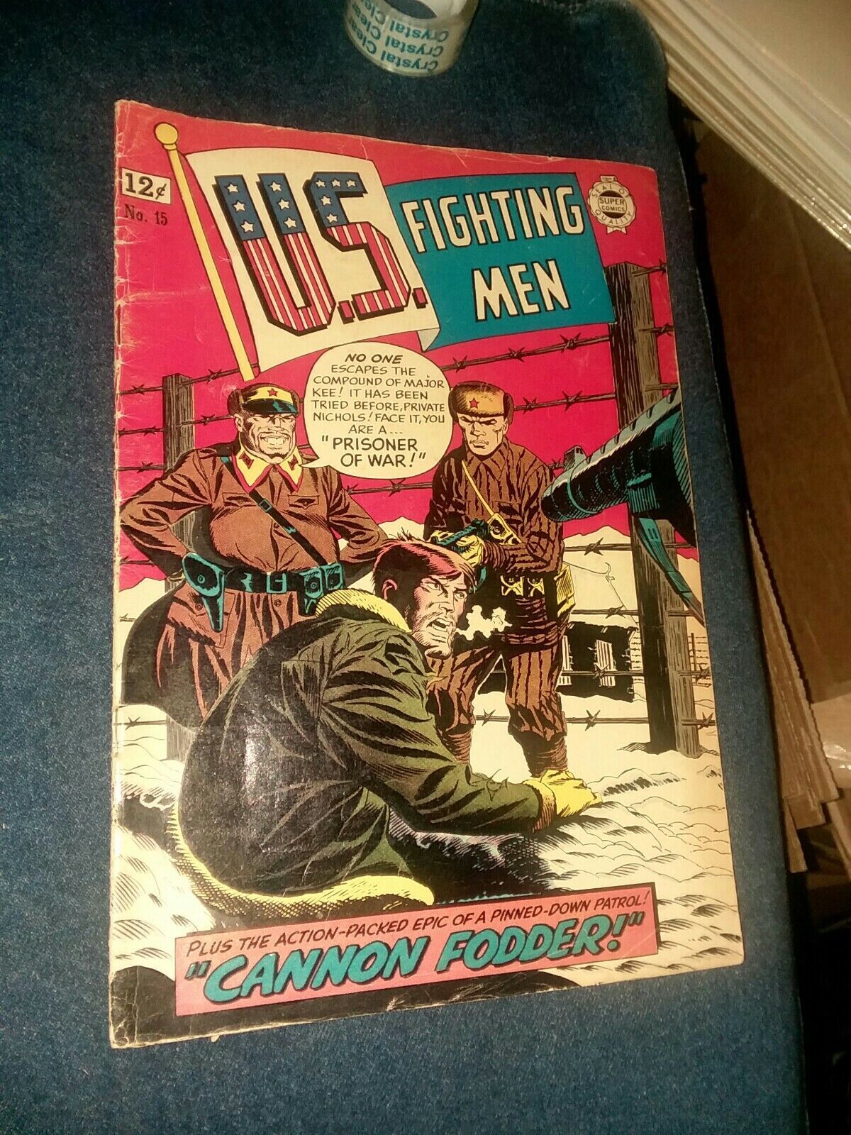 U.S. Fighting Men #15 super comics 1964 golden age cold war POW ...