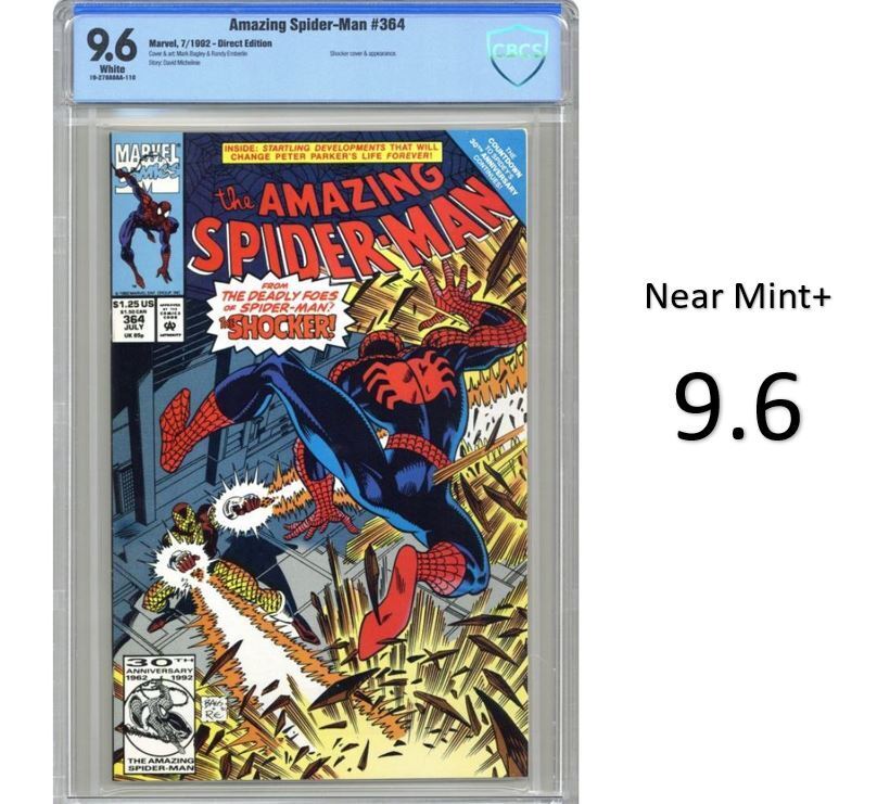 Amazing Spider-Man 364 - Key & 1st debut-Scourge in white - CBCS 9.6 ...