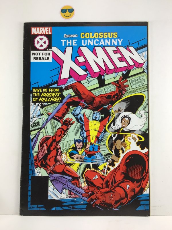 The X-Men #129 (1980)Toy Biz Variant Key 1st App Kitty Pryde Emma Frost ...