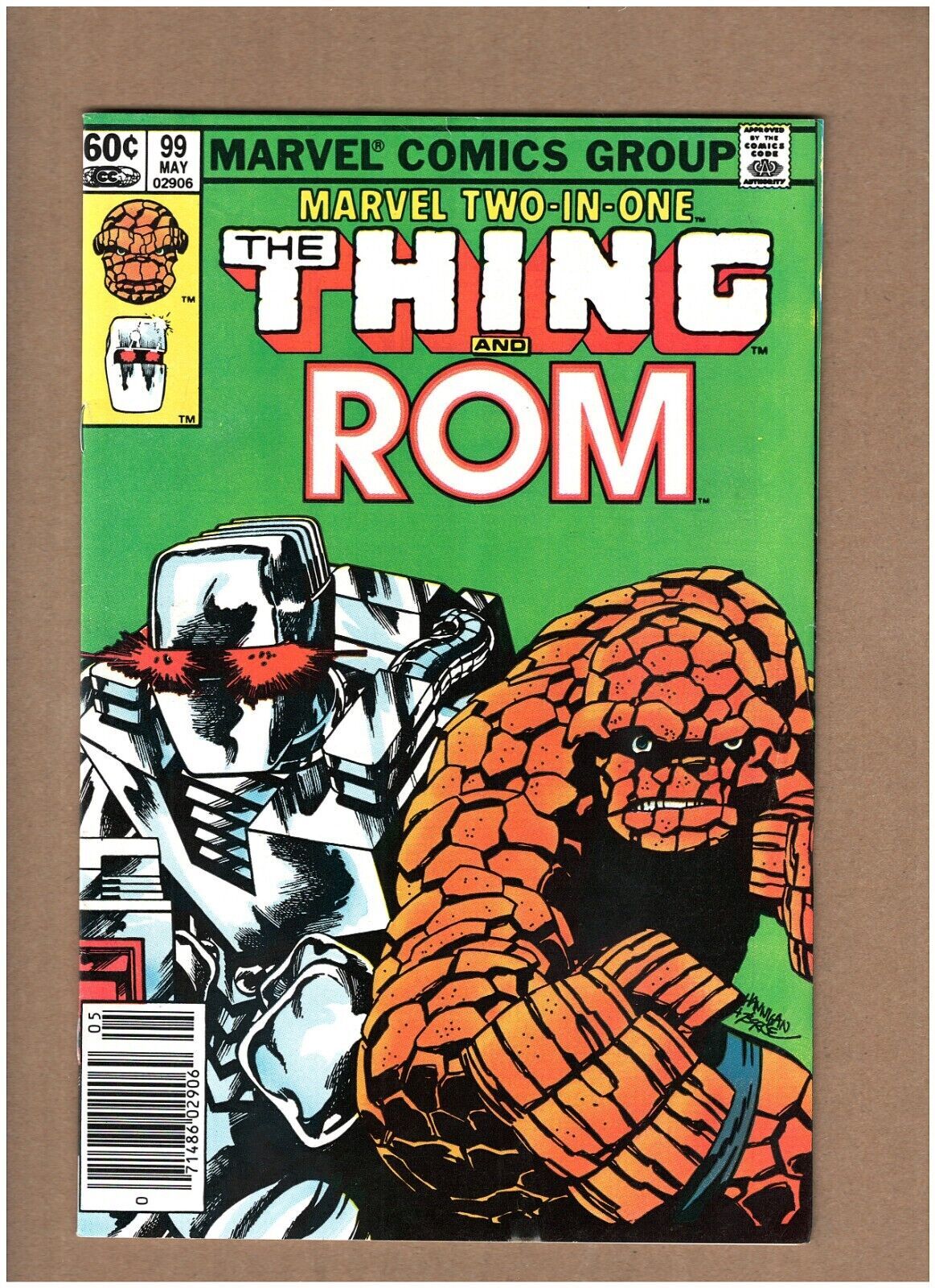 Marvel Two-In-One #99 Newsstand Thing & Rom 1982 Bronze Age VF+ 8.5 ...